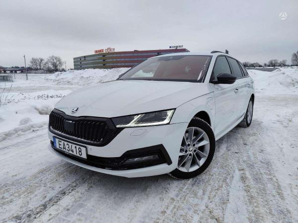 Balts Skoda Octavia 2021 Viļņa, ar dzinēja tilpumu 1.40 L un nobraukumu 66 tūkst. km par 21500 €, foto 1 vietnē AUTOMOTO.COM.LV