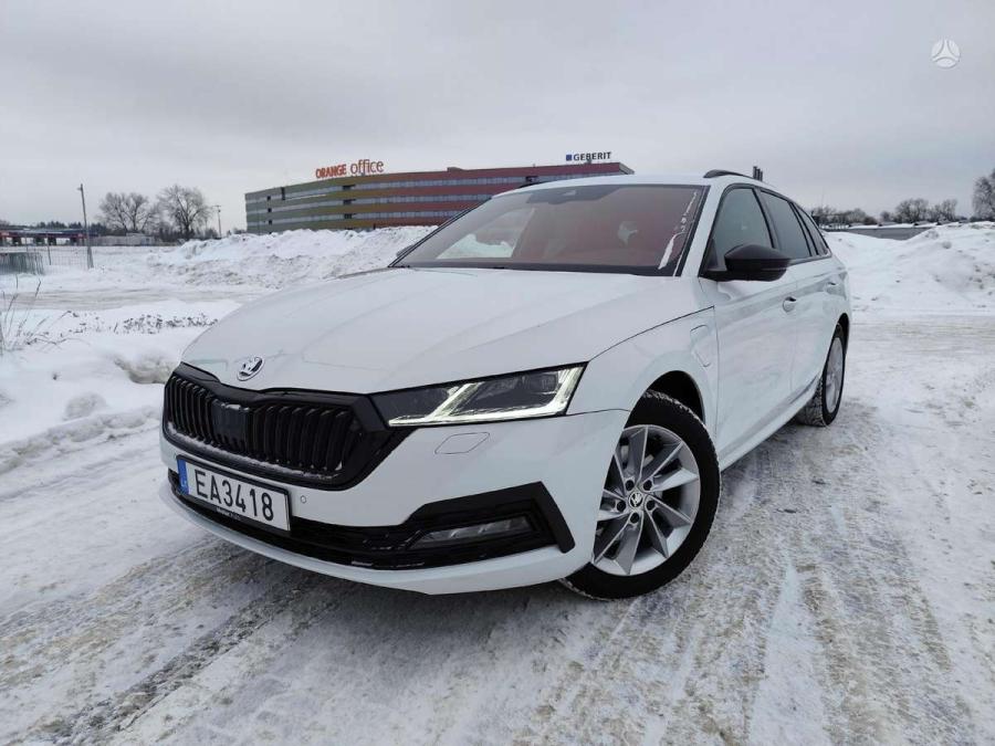 Balts Skoda Octavia 2021 Viļņa, ar dzinēja tilpumu 1.40 L un nobraukumu 66 tūkst. km par 21500 €, foto 1 vietnē AUTOMOTO.COM.LV