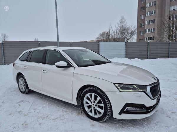 White Skoda Octavia 2021 in Panevezys, with an engine capacity of 1.50 L and mileage of 229 thousand km for 12100 €, photo 6 on AUTOMOTO.COM.LV