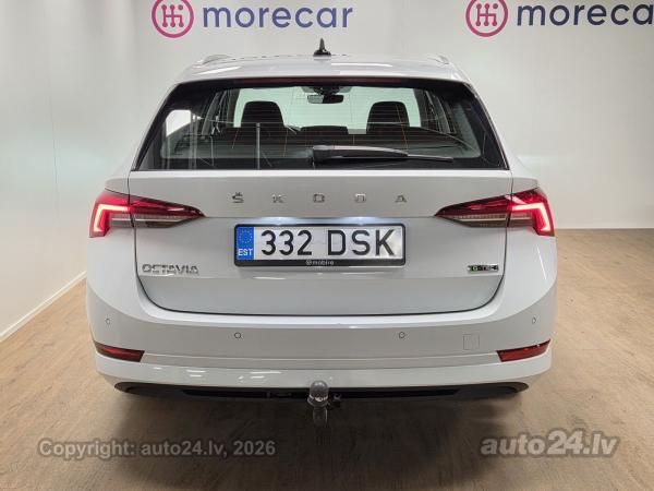 White Skoda Octavia 2021 in Tallinn, with an engine capacity of 1.50 L and mileage of 114 thousand km for 16400 €, photo 5 on AUTOMOTO.COM.LV