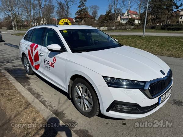 White Skoda Octavia 2021 in Tallinn, with an engine capacity of 1.50 L and mileage of 141 thousand km for 19000 €, photo 1 on AUTOMOTO.COM.LV