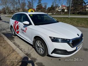 White Skoda Octavia 2021 in Tallinn, with an engine capacity of 1.50 L and mileage of 141 thousand km for 19000 €, photo  on AUTOMOTO.COM.LV