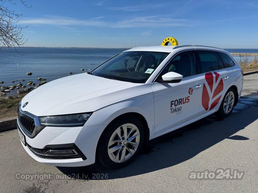 White Skoda Octavia 2021 in Tallinn, with an engine capacity of 1.50 L and mileage of 141 thousand km for 19000 €, photo 3 on AUTOMOTO.COM.LV