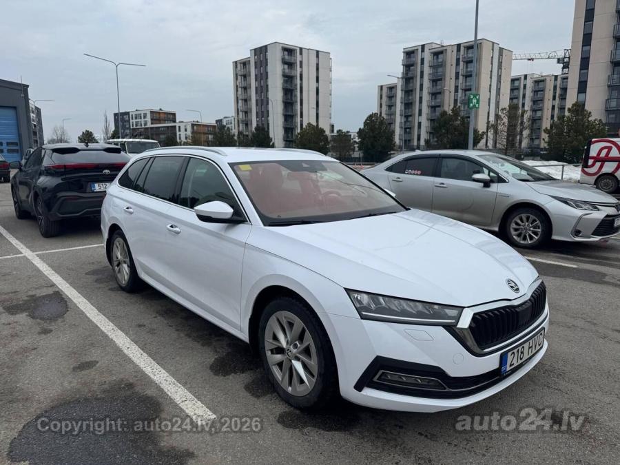 White Skoda Octavia 2021 in Tallinn, with an engine capacity of 1.50 L and mileage of 141 thousand km for 19000 €, photo 23 on AUTOMOTO.COM.LV