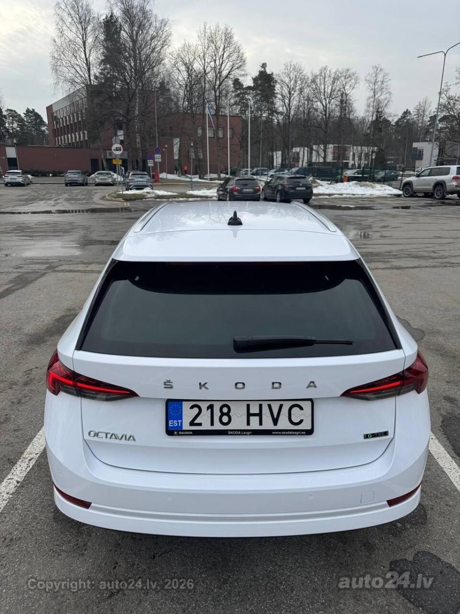 White Skoda Octavia 2021 in Tallinn, with an engine capacity of 1.50 L and mileage of 141 thousand km for 19000 €, photo 24 on AUTOMOTO.COM.LV