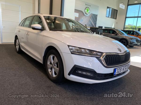 White Skoda Octavia 2021 in Rakvere, with an engine capacity of 1.50 L and mileage of 149 thousand km for 15400 €, photo 2 on AUTOMOTO.COM.LV