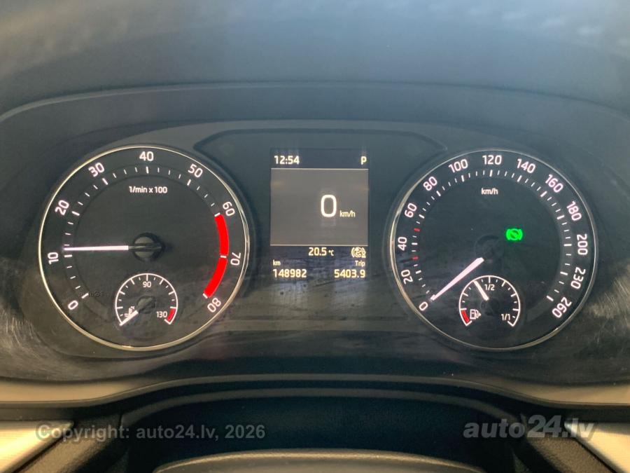 White Skoda Octavia 2021 in Rakvere, with an engine capacity of 1.50 L and mileage of 149 thousand km for 15400 €, photo 8 on AUTOMOTO.COM.LV