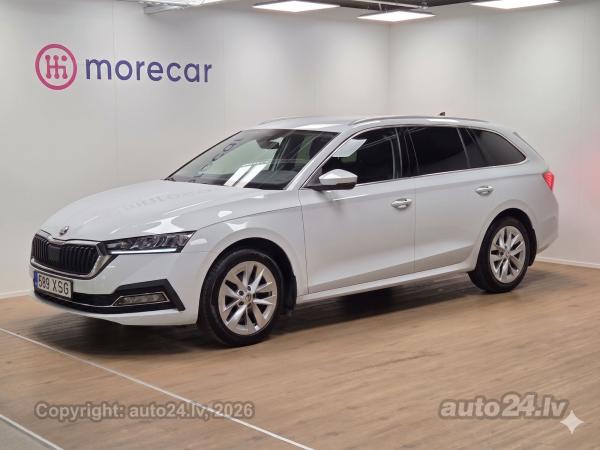 Balts Skoda Octavia 2021 Tallina, ar dzinēja tilpumu 1.50 L un nobraukumu 113 tūkst. km par 17400 €, foto  vietnē AUTOMOTO.COM.LV