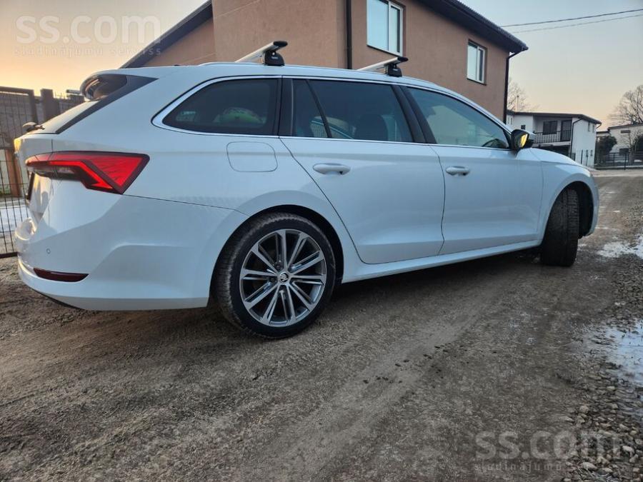 White Skoda Octavia 2021 in Jelgava, with an engine capacity of 2.00 L and mileage of 136 thousand km for 18000 €, photo 6 on AUTOMOTO.COM.LV