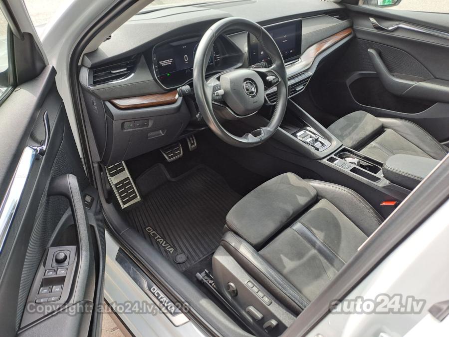 White Skoda Octavia 2021 in Tartu, with an engine capacity of 2.00 L and mileage of 197 thousand km for 21490 €, photo 5 on AUTOMOTO.COM.LV