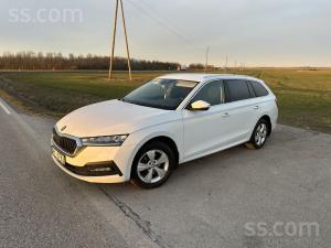 White Skoda Octavia 2021 in Dobele, with an engine capacity of 2.00 L and mileage of 150 thousand km for 16900 €, photo  on AUTOMOTO.COM.LV