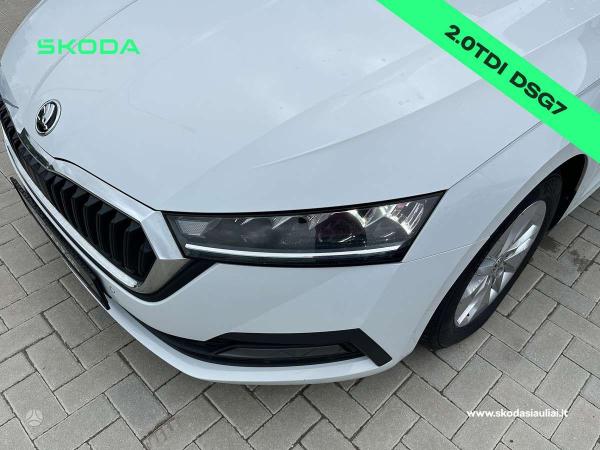 White Skoda Octavia 2021 in Siauliai, with an engine capacity of 1.97 L and mileage of 210 thousand km for 12900 €, photo 7 on AUTOMOTO.COM.LV