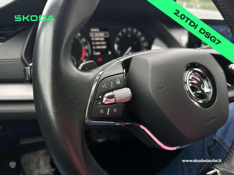 White Skoda Octavia 2021 in Siauliai, with an engine capacity of 1.97 L and mileage of 210 thousand km for 12900 €, photo 17 on AUTOMOTO.COM.LV