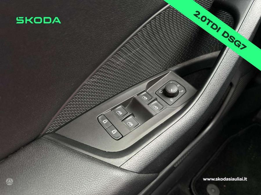 White Skoda Octavia 2021 in Siauliai, with an engine capacity of 1.97 L and mileage of 210 thousand km for 12900 €, photo 33 on AUTOMOTO.COM.LV
