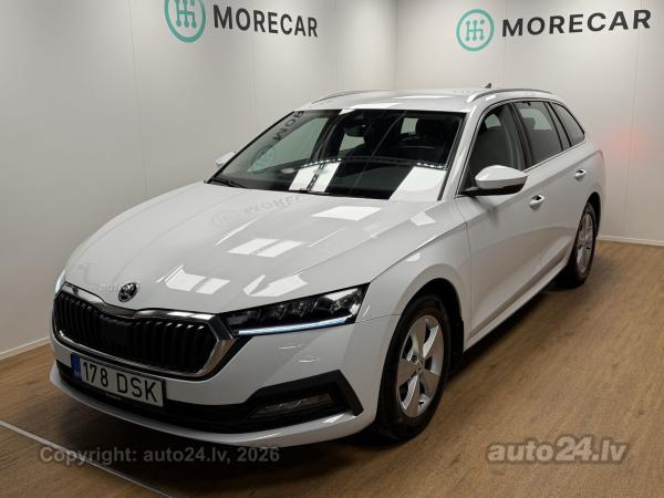 White Skoda Octavia 2021 in Tallinn, with an engine capacity of 1.50 L and mileage of 84 thousand km for 13900 €, photo 3 on AUTOMOTO.COM.LV