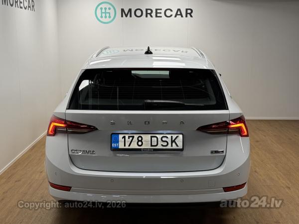 White Skoda Octavia 2021 in Tallinn, with an engine capacity of 1.50 L and mileage of 84 thousand km for 13900 €, photo 6 on AUTOMOTO.COM.LV