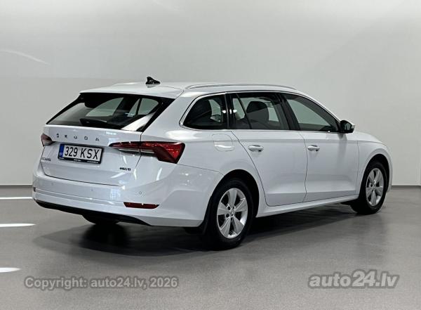 White Skoda Octavia 2021 in Tallinn, with an engine capacity of 1.50 L and mileage of 149 thousand km for 15900 €, photo 2 on AUTOMOTO.COM.LV