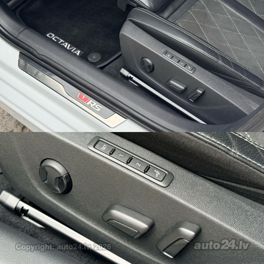 White Skoda Octavia 2021 in Tartu, with an engine capacity of 2.00 L and mileage of 195 thousand km for 19999 €, photo 23 on AUTOMOTO.COM.LV
