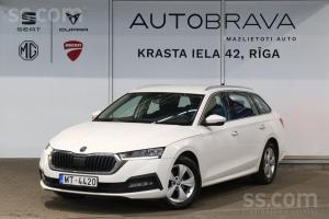 White Skoda Octavia 2021 in Riga, with an engine capacity of 1.50 L and mileage of 85 thousand km for 15800 €, photo  on AUTOMOTO.COM.LV