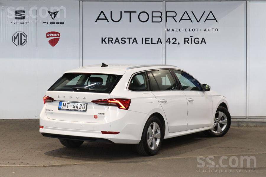 Balts Skoda Octavia 2021 Rīga, ar dzinēja tilpumu 1.50 L un nobraukumu 85 tūkst. km par 15800 €, foto 13 vietnē AUTOMOTO.COM.LV