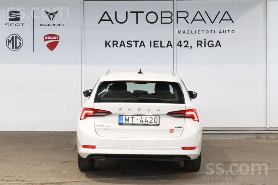 Balts Skoda Octavia 2021 Rīga, ar dzinēja tilpumu 1.50 L un nobraukumu 85 tūkst. km par 15800 €, foto 15 vietnē AUTOMOTO.COM.LV