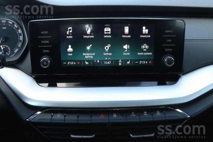 Balts Skoda Octavia 2021 Rīga, ar dzinēja tilpumu 1.50 L un nobraukumu 85 tūkst. km par 15800 €, foto 31 vietnē AUTOMOTO.COM.LV