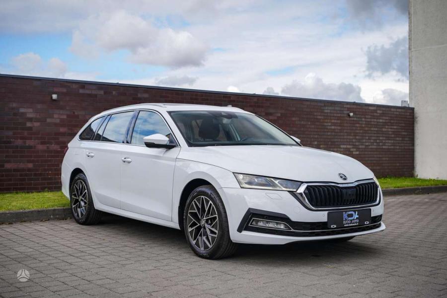 White Skoda Octavia 2021 in Marijampole, with an engine capacity of 1.97 L and mileage of 217 thousand km for 14250 €, photo 1 on AUTOMOTO.COM.LV