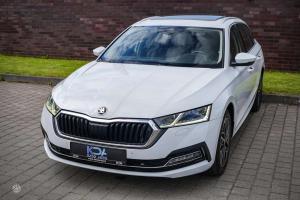White Skoda Octavia 2021 in Marijampole, with an engine capacity of 1.97 L and mileage of 217 thousand km for 14250 €, photo 5 on AUTOMOTO.COM.LV