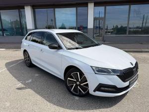 White Skoda Octavia 2021 in Vilnius, with an engine capacity of 1.40 L and mileage of 114 thousand km for 18650 €, photo  on AUTOMOTO.COM.LV