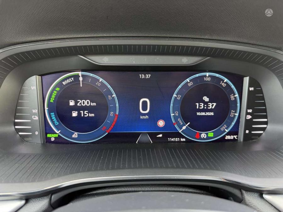 Balts Skoda Octavia 2021 Viļņa, ar dzinēja tilpumu 1.40 L un nobraukumu 114 tūkst. km par 18650 €, foto 28 vietnē AUTOMOTO.COM.LV