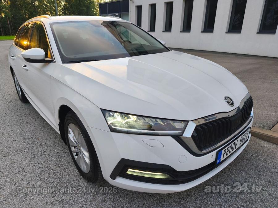 Balts Skoda Octavia 2021 Tallina, ar dzinēja tilpumu 1.50 L un nobraukumu 24 tūkst. km par 21900 €, foto 1 vietnē AUTOMOTO.COM.LV