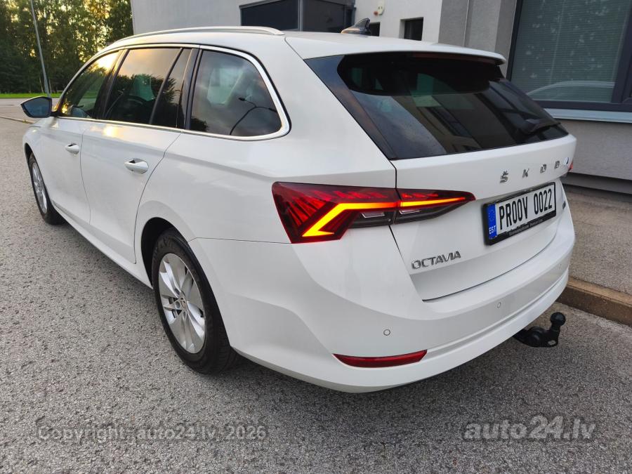 Balts Skoda Octavia 2021 Tallina, ar dzinēja tilpumu 1.50 L un nobraukumu 24 tūkst. km par 21900 €, foto 6 vietnē AUTOMOTO.COM.LV