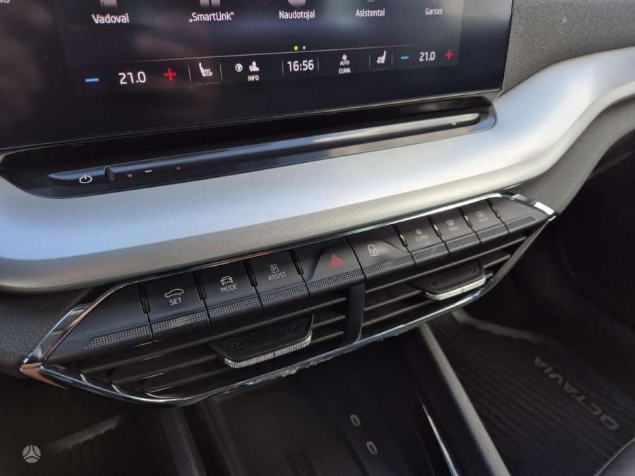 Balts Skoda Octavia 2021 Panevēža, ar dzinēja tilpumu 1.50 L un nobraukumu 230 tūkst. km par 11100 €, foto 20 vietnē AUTOMOTO.COM.LV