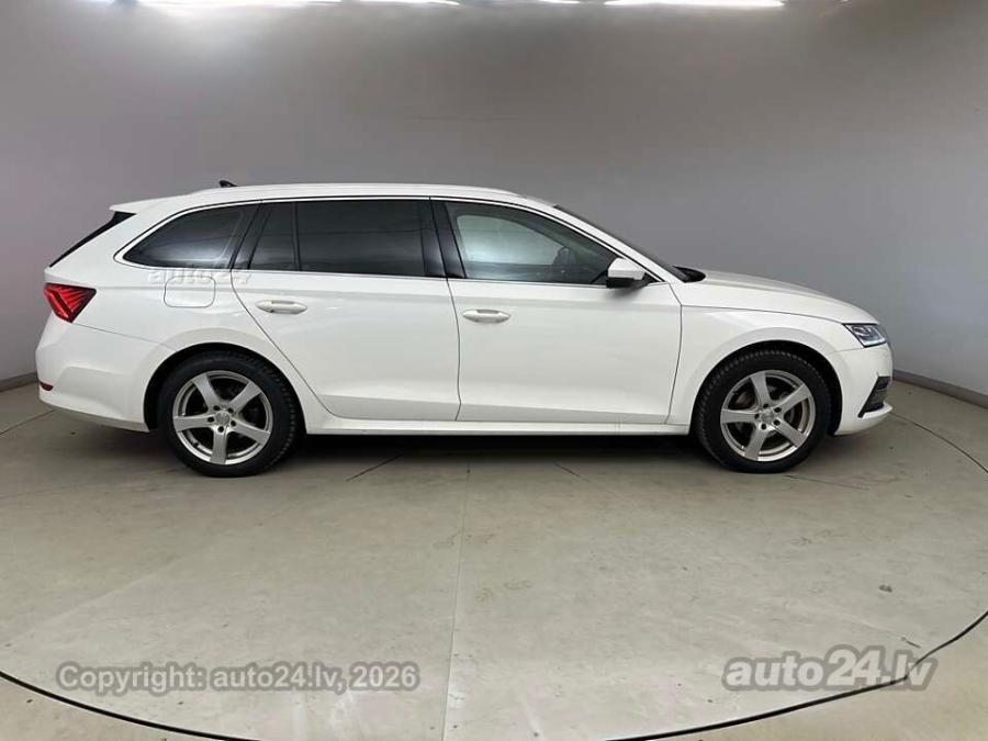 White Skoda Octavia 2021 in Tallinn, with an engine capacity of 1.50 L and mileage of 63 thousand km for 18500 €, photo 4 on AUTOMOTO.COM.LV