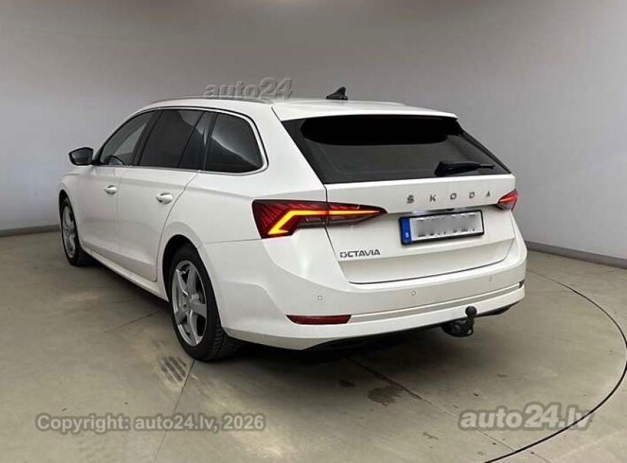 White Skoda Octavia 2021 in Tallinn, with an engine capacity of 1.50 L and mileage of 63 thousand km for 18500 €, photo 6 on AUTOMOTO.COM.LV
