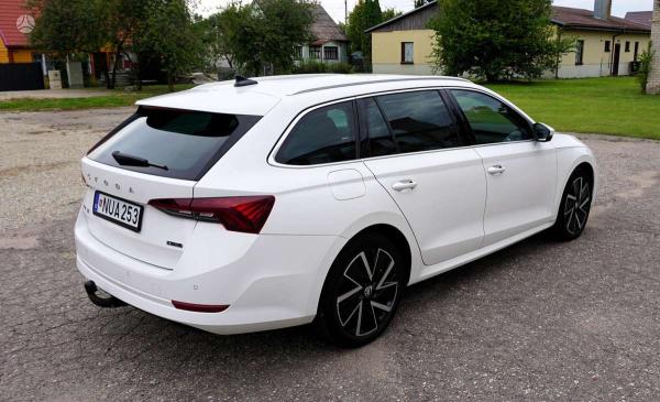 Balts Skoda Octavia 2021 Šauļi, ar dzinēja tilpumu 1.50 L un nobraukumu 145 tūkst. km par 15300 €, foto 5 vietnē AUTOMOTO.COM.LV
