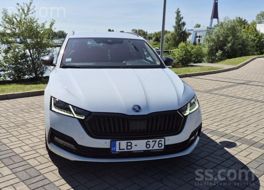 Balts Skoda Octavia 2022 Rīga, ar dzinēja tilpumu 1.50 L un nobraukumu 68 tūkst. km par 23500 €, foto 2 vietnē AUTOMOTO.COM.LV