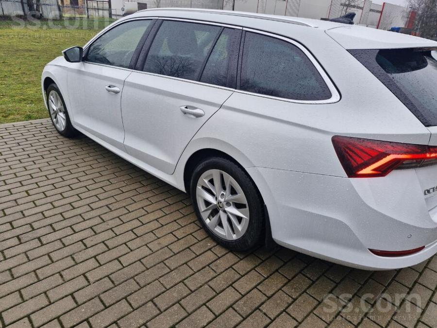Balts Skoda Octavia 2022 Rīga, ar dzinēja tilpumu 1.50 L un nobraukumu 134 tūkst. km par 14800 €, foto 2 vietnē AUTOMOTO.COM.LV