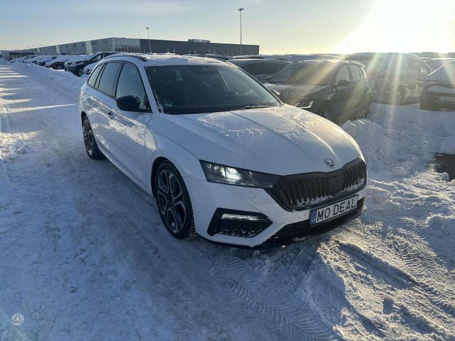 Balts Skoda Octavia 2022 Viļņa, ar dzinēja tilpumu 2.00 L un nobraukumu 150 tūkst. km par 24900 €, foto 1 vietnē AUTOMOTO.COM.LV