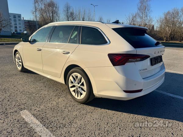 White Skoda Octavia 2022 in Tallinn, with an engine capacity of 1.50 L and mileage of 94 thousand km for 18900 €, photo 4 on AUTOMOTO.COM.LV