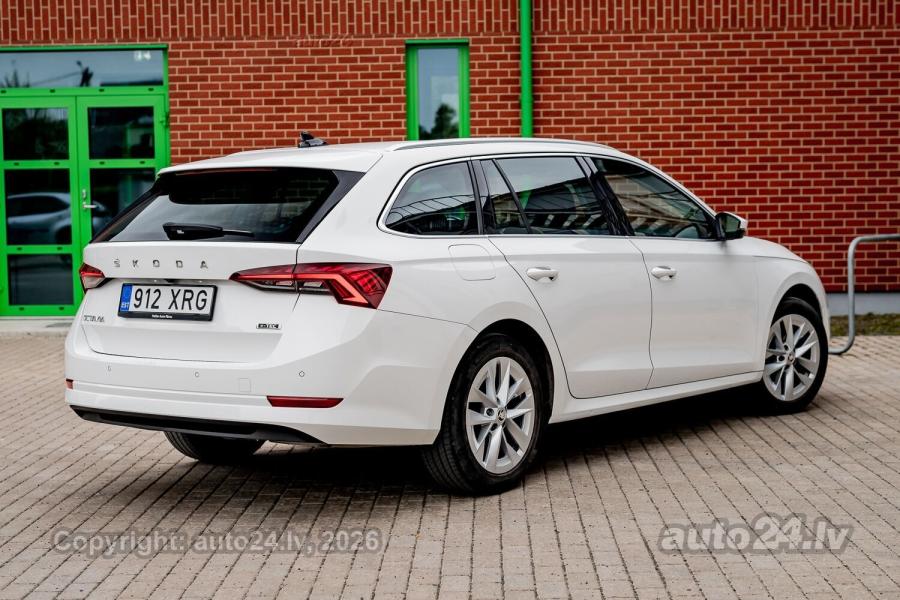 White Skoda Octavia 2022 in Tallinn, with an engine capacity of 1.00 L and mileage of 101 thousand km for 15500 €, photo 6 on AUTOMOTO.COM.LV