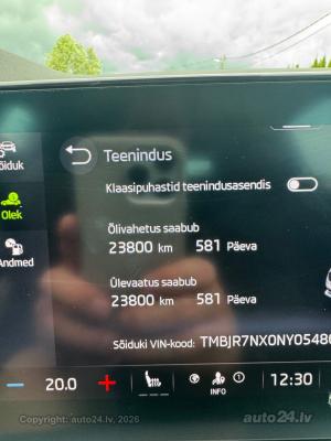 Balts Skoda Octavia 2022 Tallina, ar dzinēja tilpumu 1.50 L un nobraukumu 100 tūkst. km par 19999 €, foto 11 vietnē AUTOMOTO.COM.LV