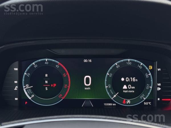 White Skoda Octavia 2022 in Valmiera, with an engine capacity of 2.00 L and mileage of 154 thousand km for 18900 €, photo 9 on AUTOMOTO.COM.LV