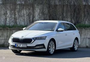 White Skoda Octavia 2022 in Vilnius, with an engine capacity of 1.50 L and mileage of 87 thousand km for 19500 €, photo  on AUTOMOTO.COM.LV