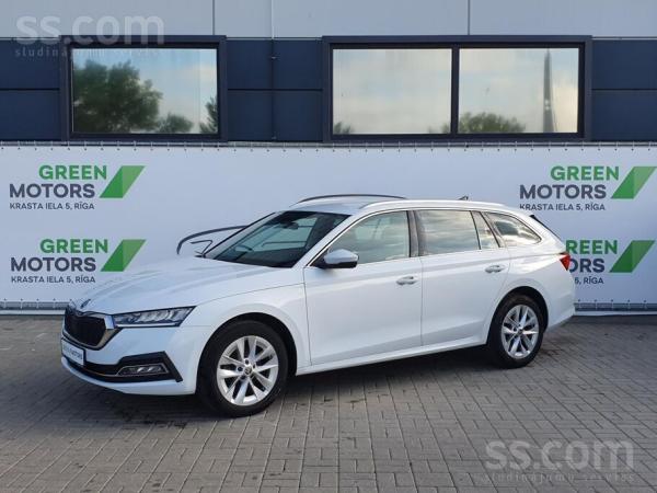 White Skoda Octavia 2022 in Riga, with an engine capacity of 2.00 L and mileage of 98 thousand km for 18900 €, photo 1 on AUTOMOTO.COM.LV