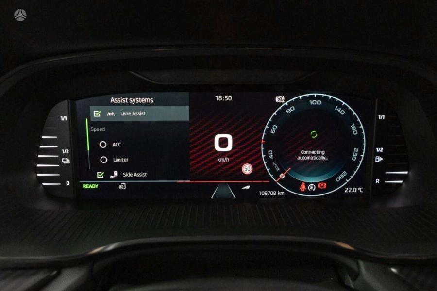 Balts Skoda Octavia 2022 Viļņa, ar dzinēja tilpumu 1.40 L un nobraukumu 109 tūkst. km par 23900 €, foto 12 vietnē AUTOMOTO.COM.LV