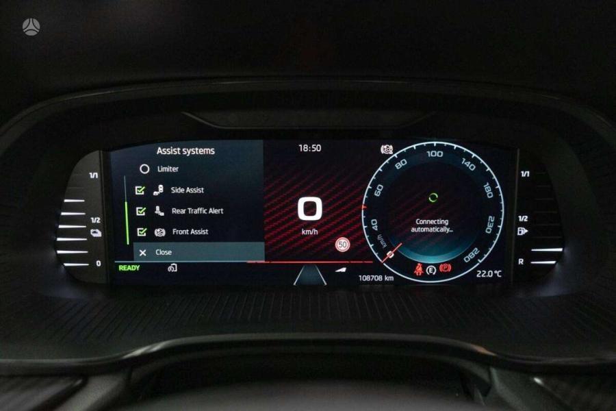 Balts Skoda Octavia 2022 Viļņa, ar dzinēja tilpumu 1.40 L un nobraukumu 109 tūkst. km par 23900 €, foto 13 vietnē AUTOMOTO.COM.LV