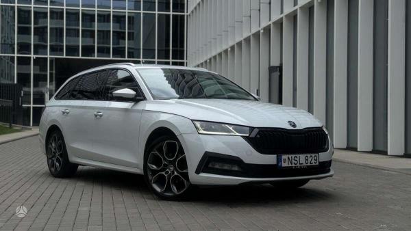 White Skoda Octavia 2022 in Vilnius, with an engine capacity of 1.97 L and mileage of 220 thousand km for 12750 €, photo 1 on AUTOMOTO.COM.LV