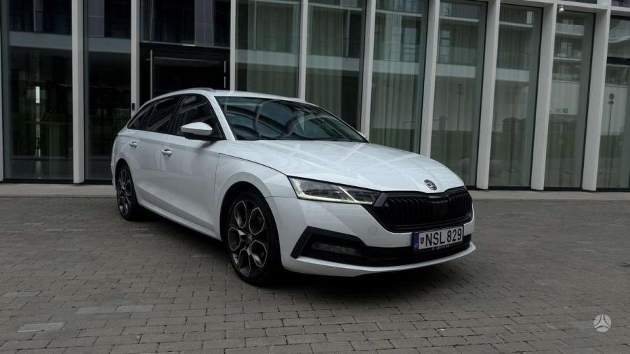 White Skoda Octavia 2022 in Vilnius, with an engine capacity of 1.97 L and mileage of 220 thousand km for 12750 €, photo 13 on AUTOMOTO.COM.LV