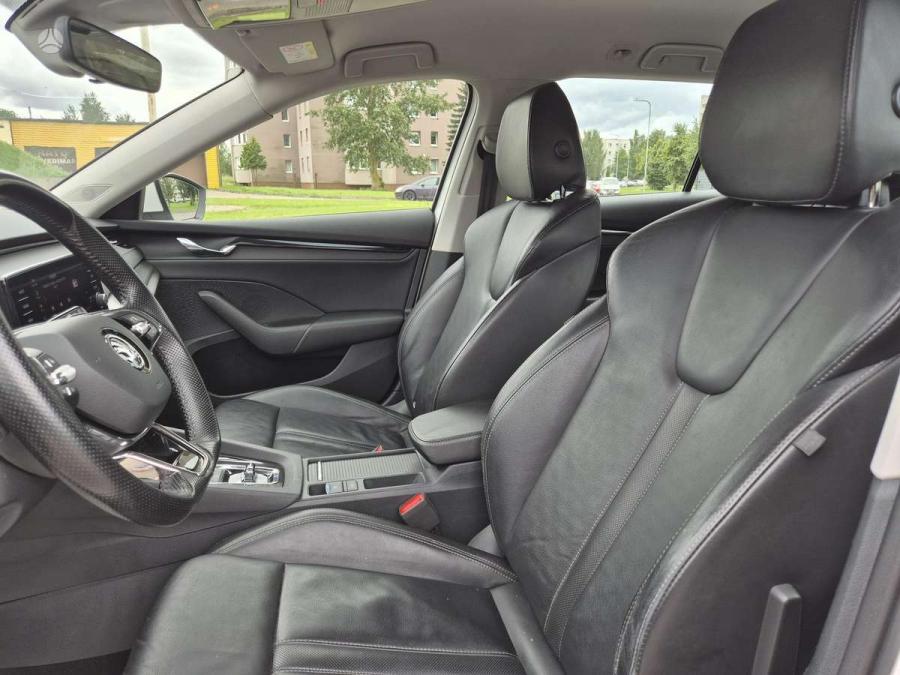 White Skoda Octavia 2022 in Panevezys, with an engine capacity of 1.50 L and mileage of 290 thousand km for 10100 €, photo 20 on AUTOMOTO.COM.LV